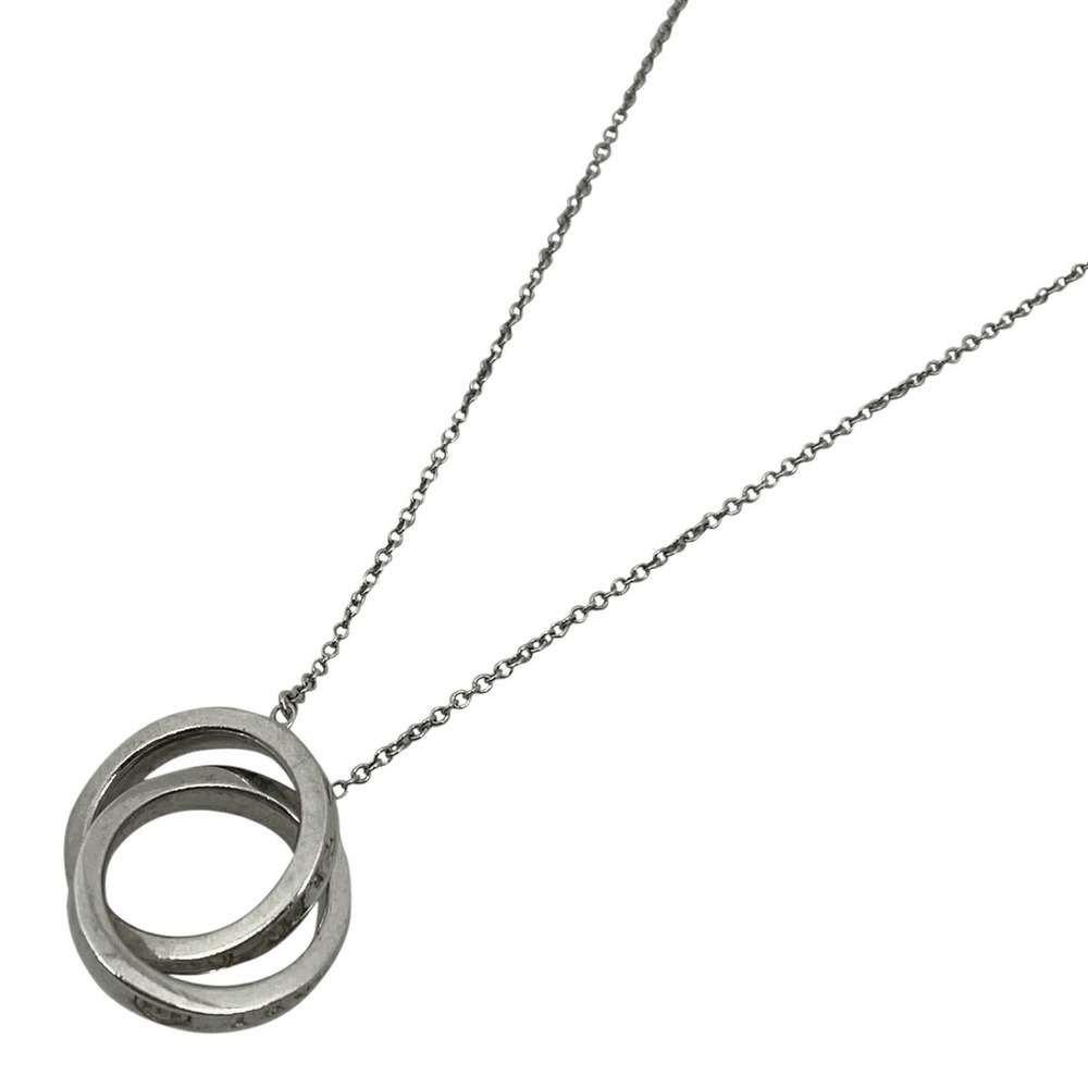 Tiffany Interlocking Circle Necklace 1837 Silver - Gem